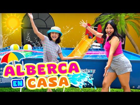 💦PISCINA EN CASA!🌅lYo soy Aranza💕