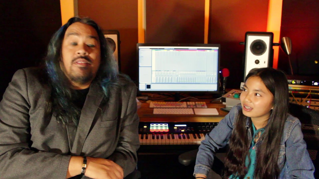 12 year old Amanda Marcos with Ed Clare (Spooky Rockstar) - YouTube