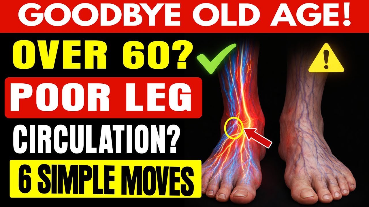 Forget Walking! These 6 Easy Exercises Fix Poor Leg Circulation ...