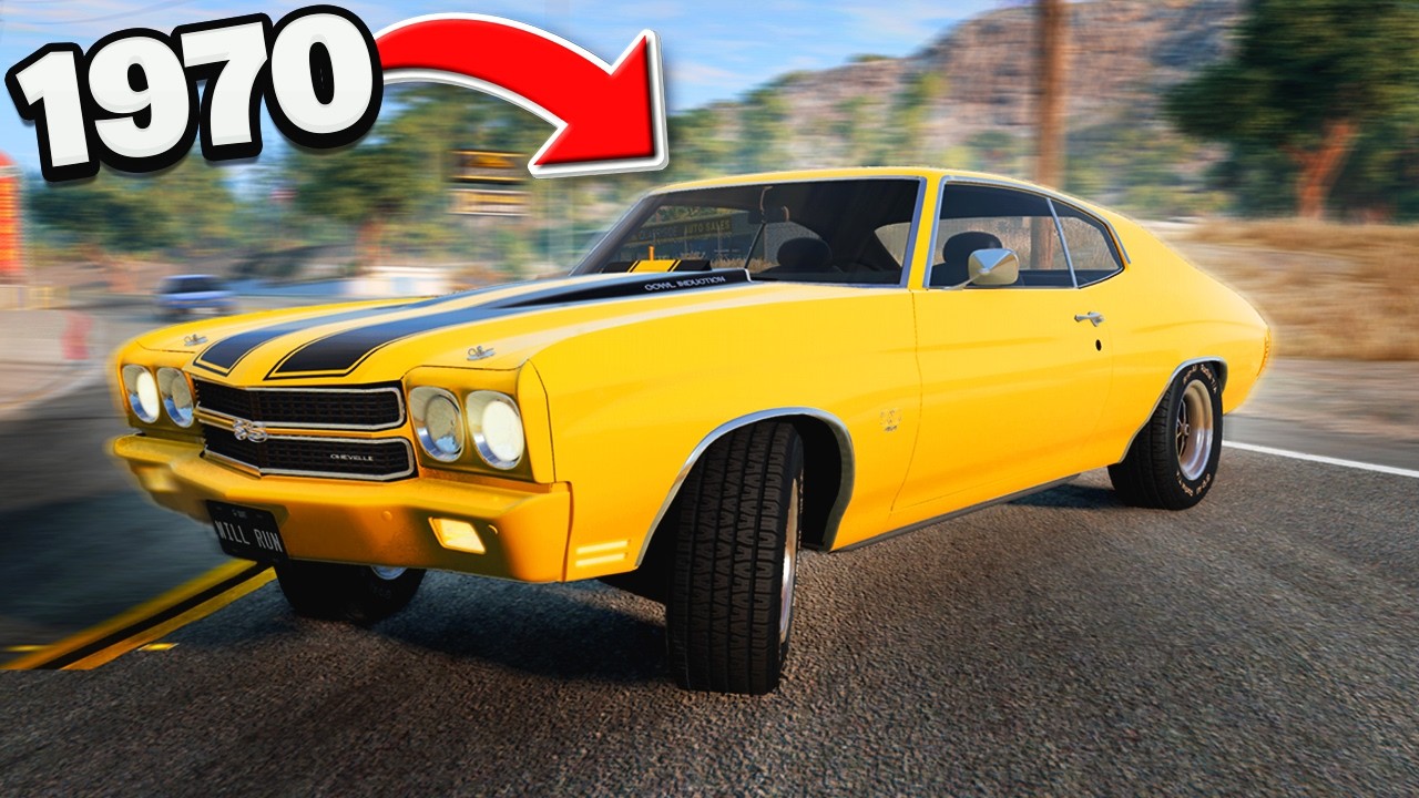Taking Delivery of 1970 Chevy Chevelle SS in BeamNG Drive - YouTube