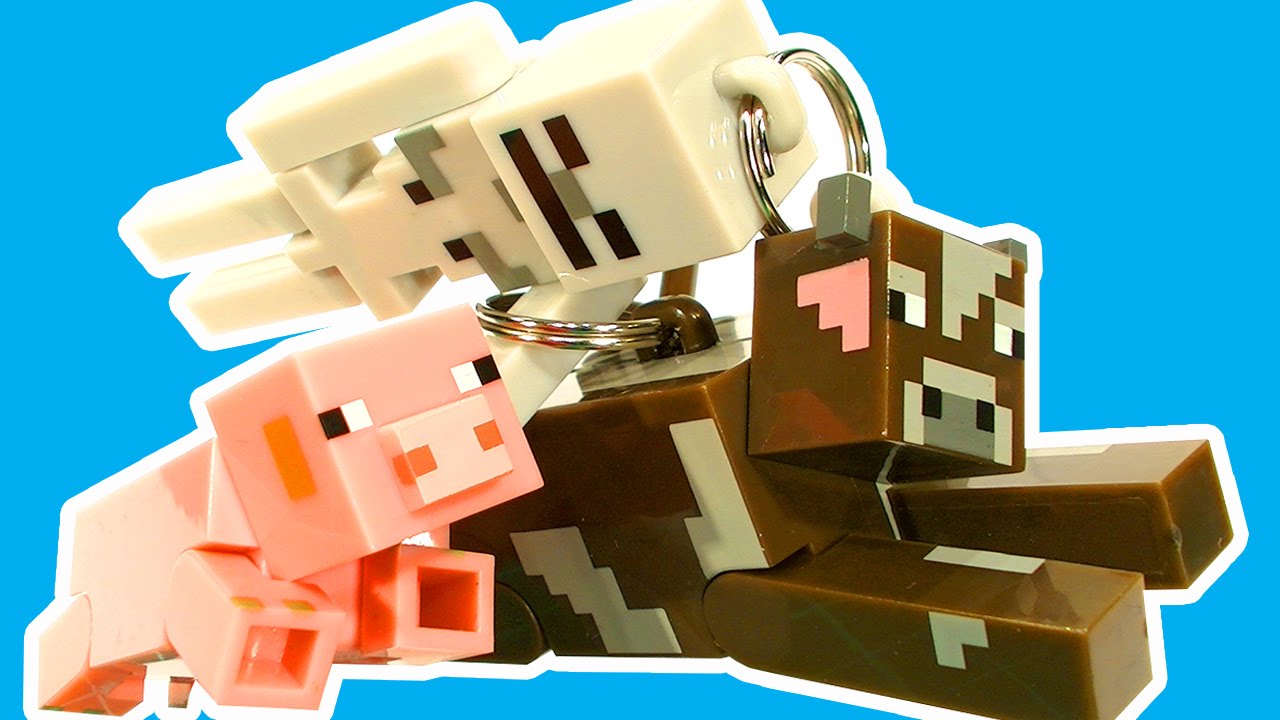 Minecraft Hangers Super Cow Minecraft Hospital Fun Toy Time Play - YouTube