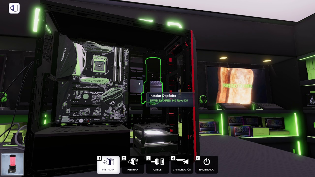 PC Building Simulator MSI peças random - YouTube