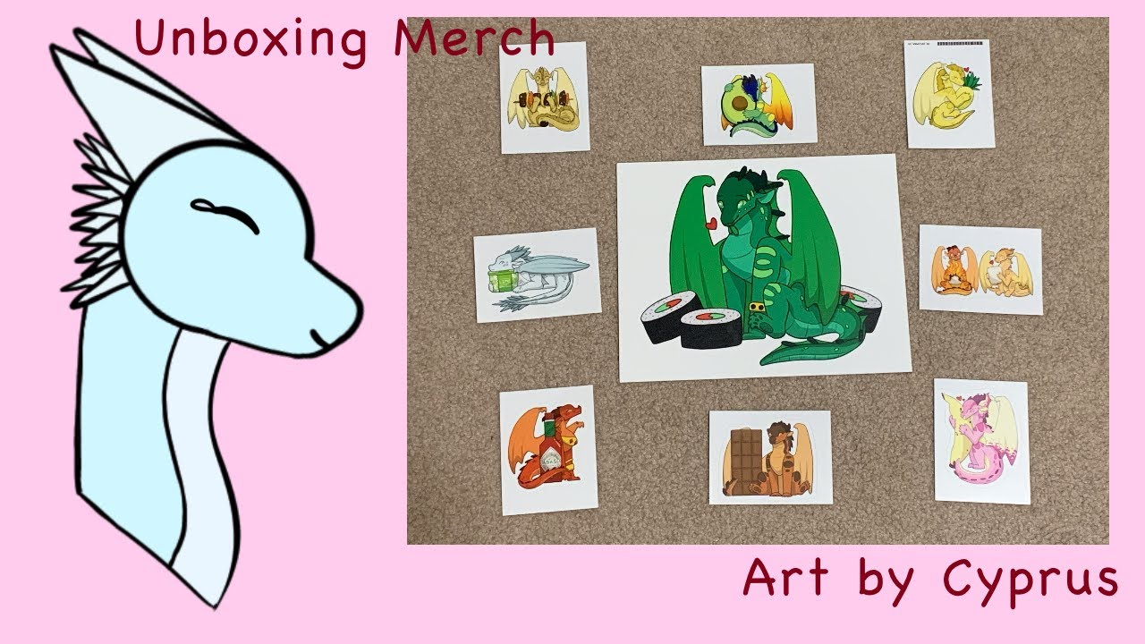 Unboxing Wings of Fire Merch! - YouTube