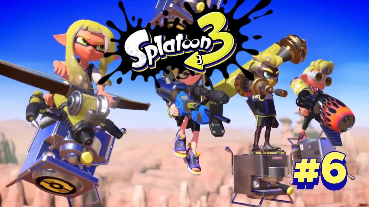 Splatoon 3 #6 | Shooting my ink with friends - YouTube