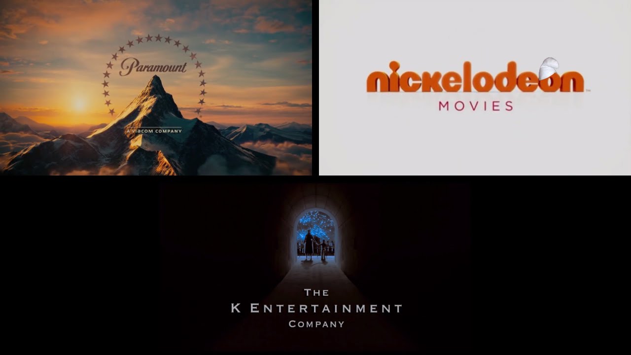 Combo Logos: Paramount Pictures/Nickelodeon Movies/The K Entertainment ...