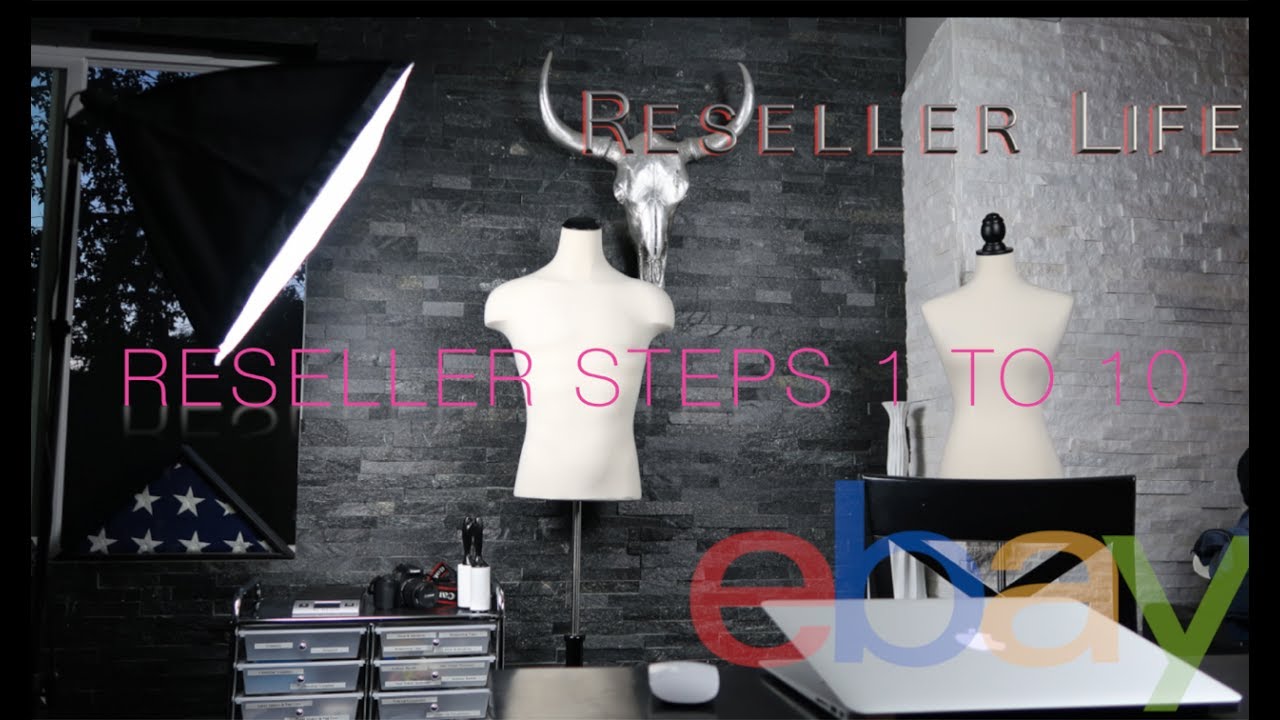 E02 eBay Reseller instructional Guide - Tutorial 1-10 early eBay Steps ...