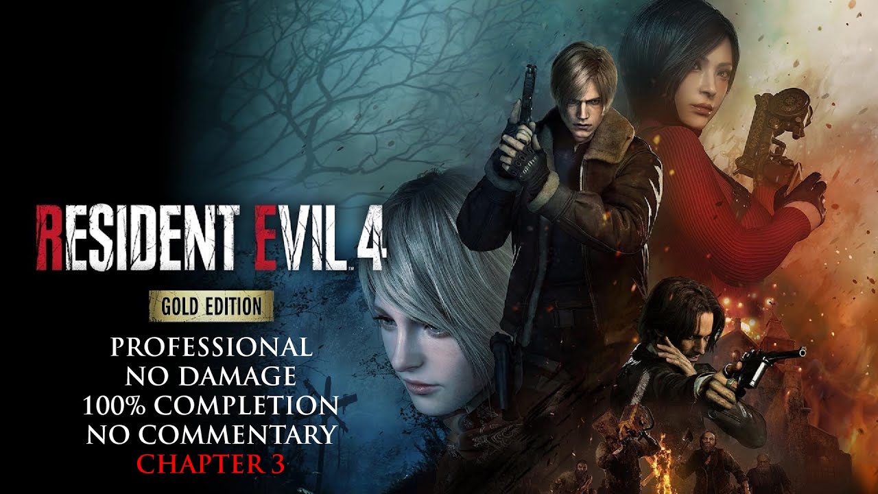 Resident Evil 4 Remake | PROFESSIONAL/NO DAMAGE/100% COMPLETION ...