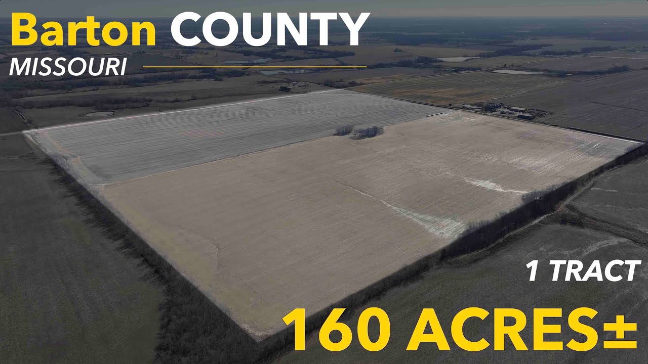 Jones/Alber Trust Aerial Tour - Barton County, MO - YouTube