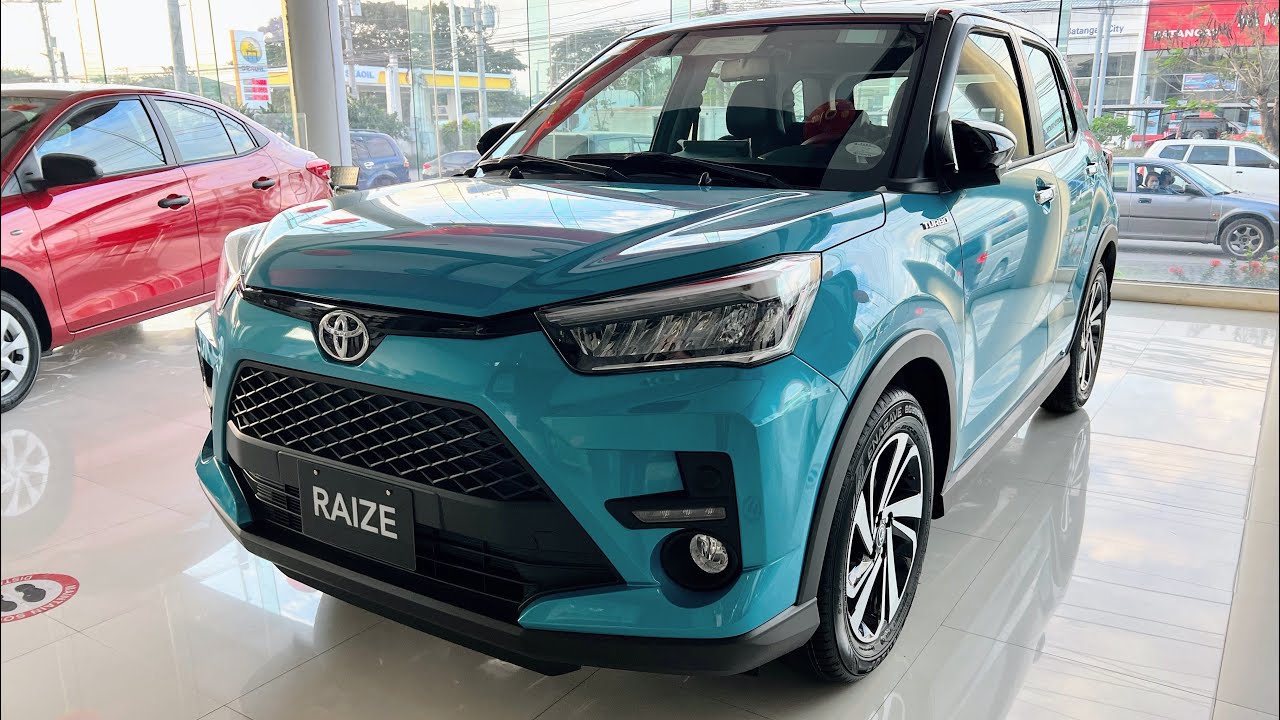 New Toyota RAIZE 1.0 Turbo CVT - Turqoise Blue #ToyotaTeamMARVS | # ...