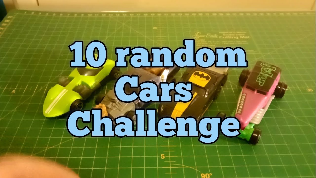 10 Random Car Challenge for @charlesdiecastgarage - YouTube