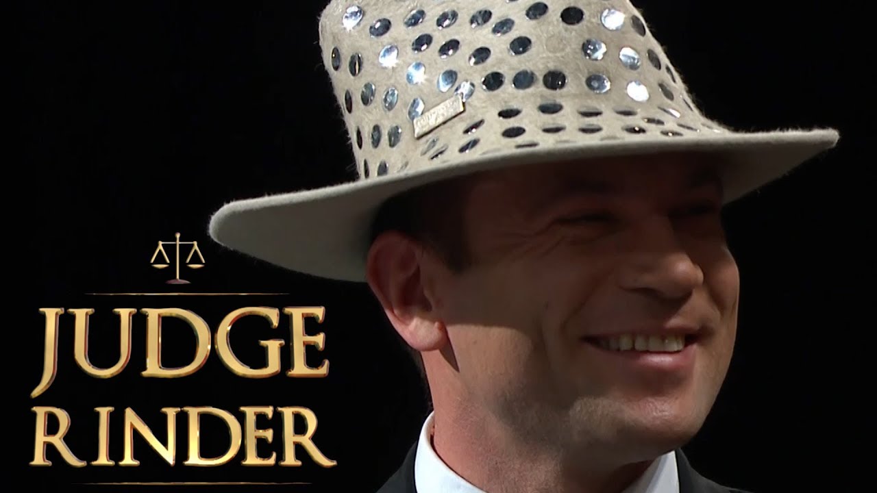 Peter Models a Claimant's 'Boy George' Hat! | Judge Rinder - YouTube