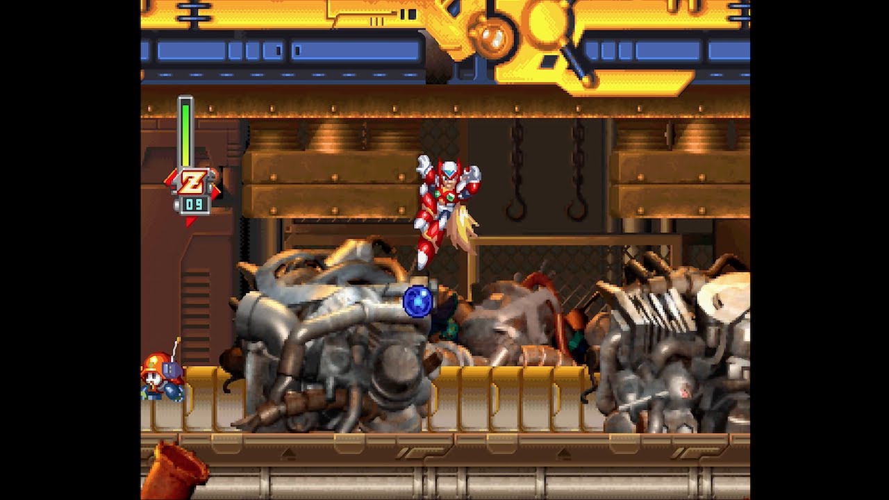 Mega Man X6: Metal Shark Player Stage (Zero) [1080 HD] - YouTube