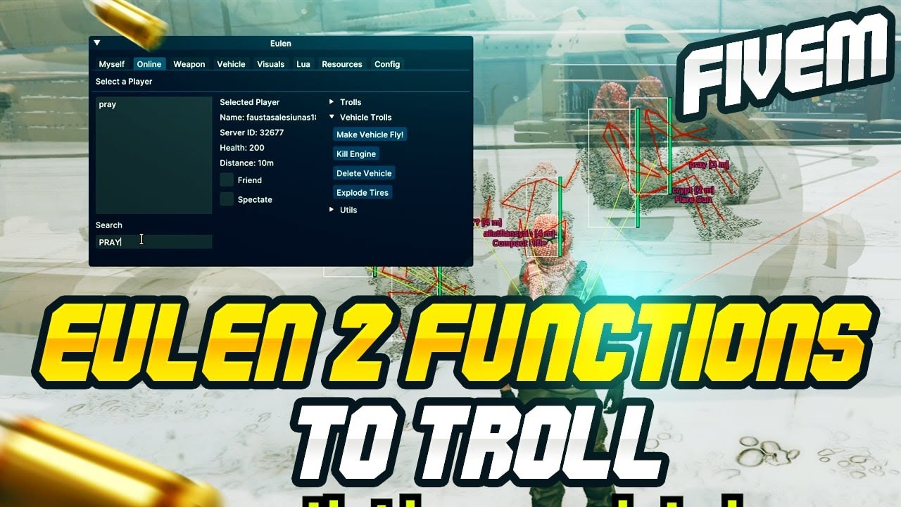 Eulen 2 Troll Functions That You Can Use On Many Roleplay Servers 👻 ...