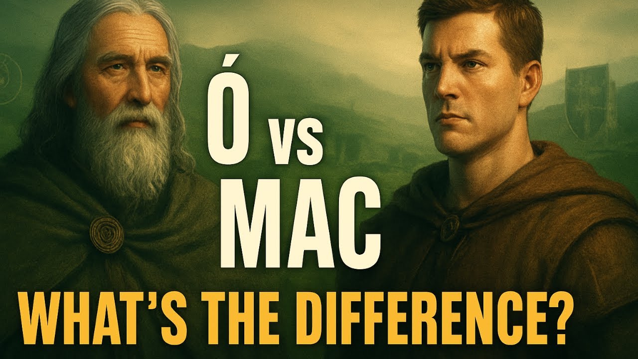 Why Some Irish Names Use Ó While Others Use Mac or Mc - YouTube