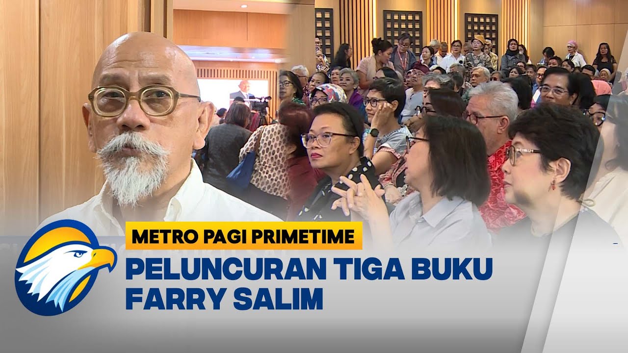 Farry Salim Luncurkan Tiga Buku Sekaligus - [Metro Pagi Primetime] - YouTube