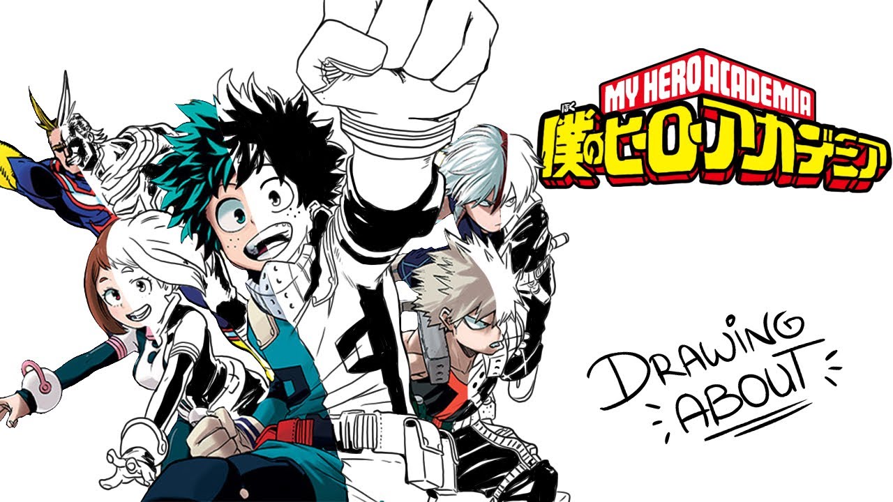 BOKU NO HERO (MY HERO ACADEMIA) | Draw My Life - YouTube