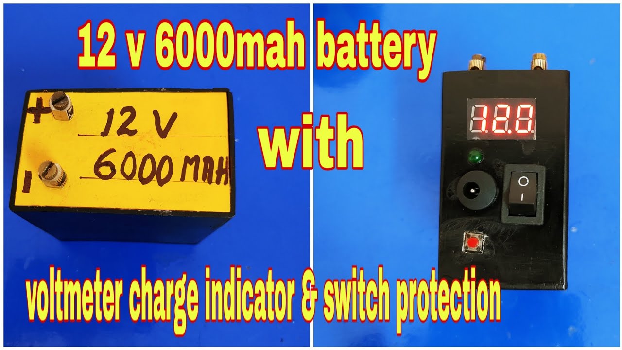 12 volt 6000mah battery pack to run modem and router and other gadgets ...