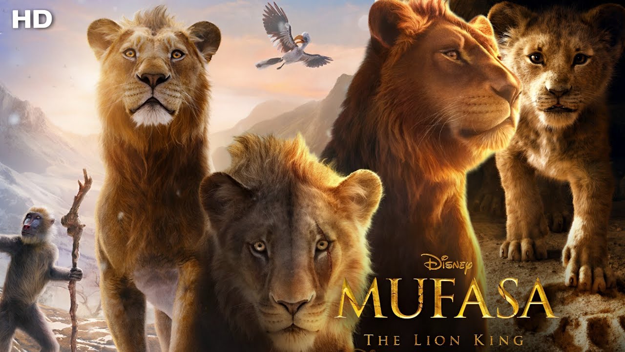 Mufasa The Lion King (2024) Movie | Aaron Pierre, Kelvin Harrison Jr ...