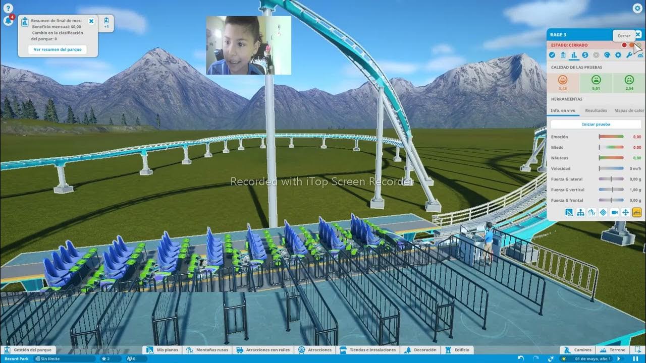 Planet Coaster Build Hypercoaster in 1 Minute 10 Minutes And 1 Hour ...