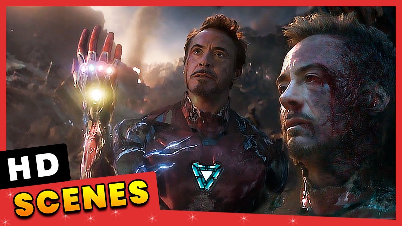 Iron Man Snaps Fingers 👌 "And I Am Iron Man" ⚰️ Iron Man Death ...