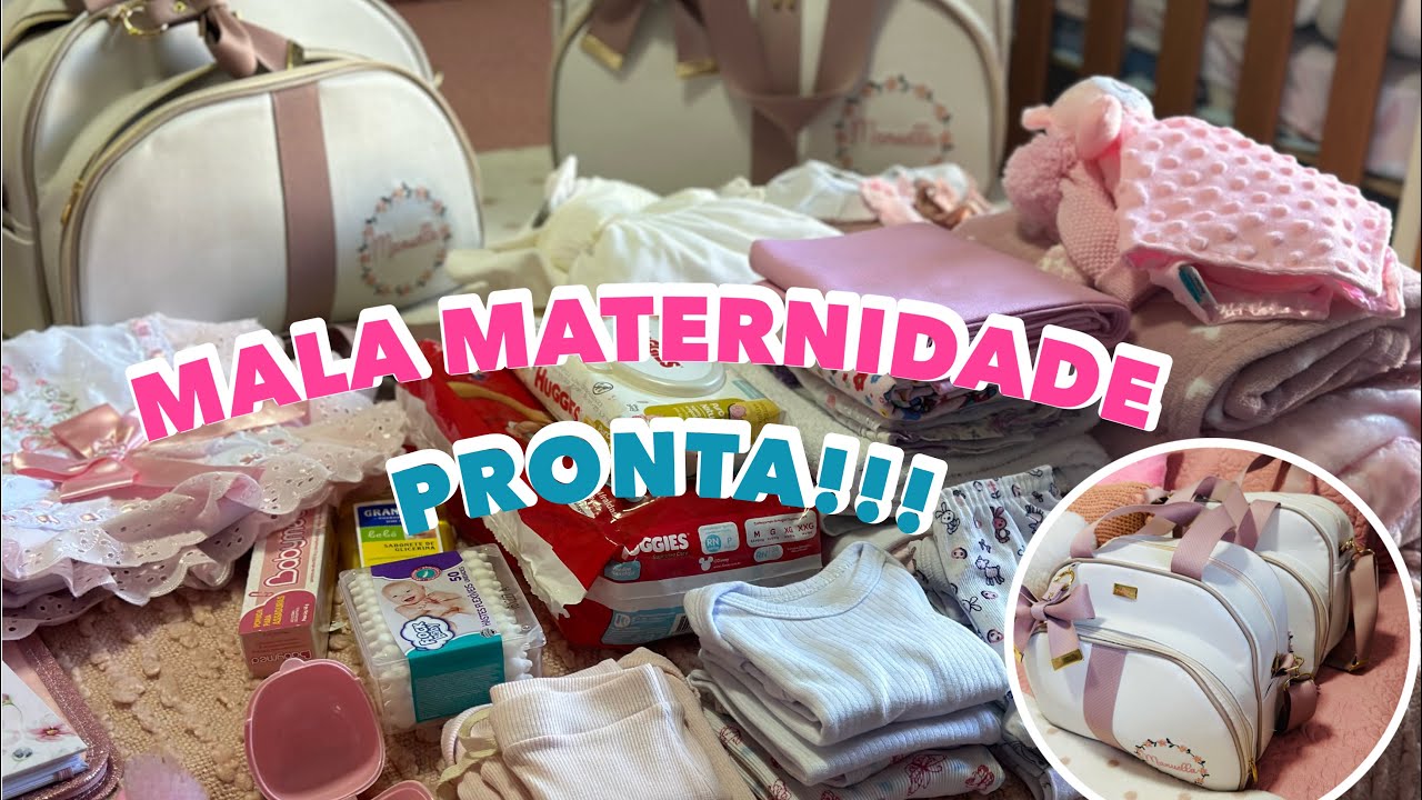 MONTANDO A MALA MATERNIDADE DA BEBÊ 😍 - YouTube