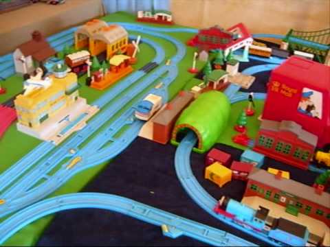 Tomy Thomas the Tank Engine layout for Postman Pat weekend Plarail ...