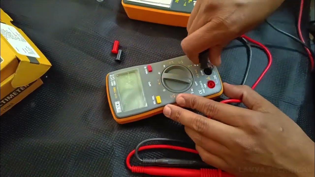 MECO 101B+ Digital Multimeter vs Mastech 7070 Analog Multimeter Unboxing & Review Full Details ...