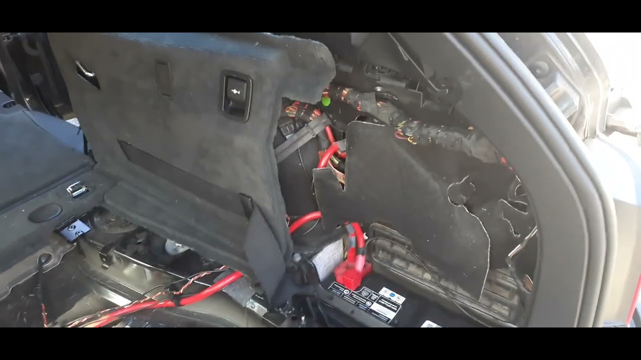 2010 E60/E61 BMW 535 Wagon Fuel Pump Control Module location - YouTube