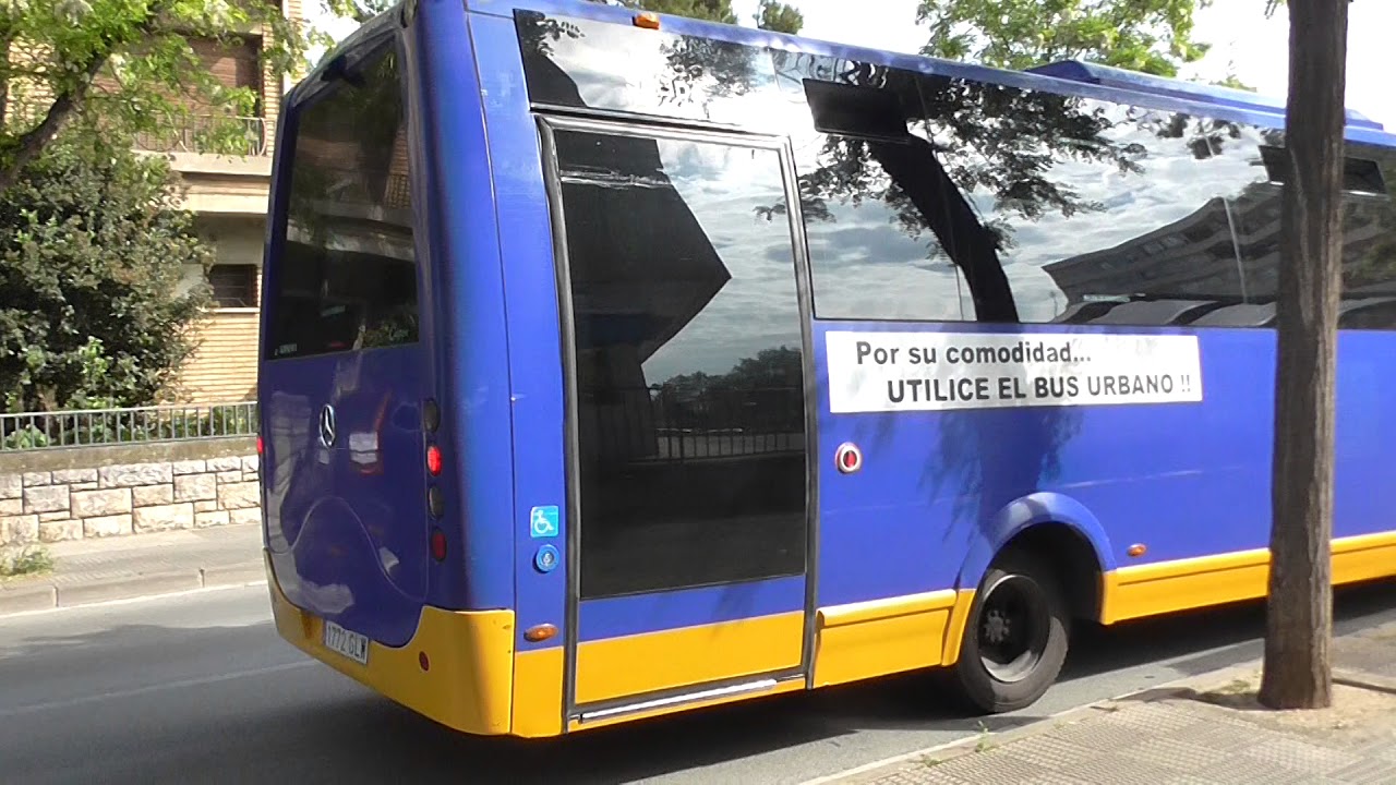 Autobus urbano de Tudela - Unvi Compa Mercedes Benz - YouTube