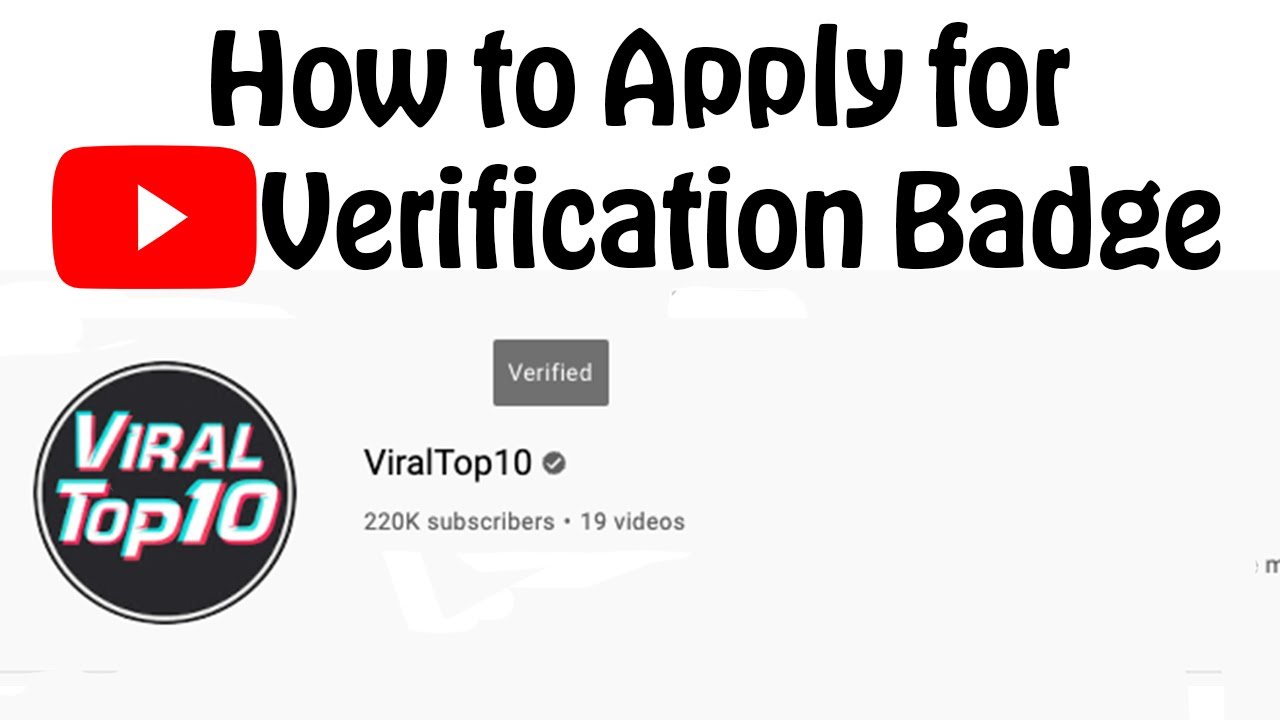 How to Get The Verified Badge On YouTube in 2021 - YouTube