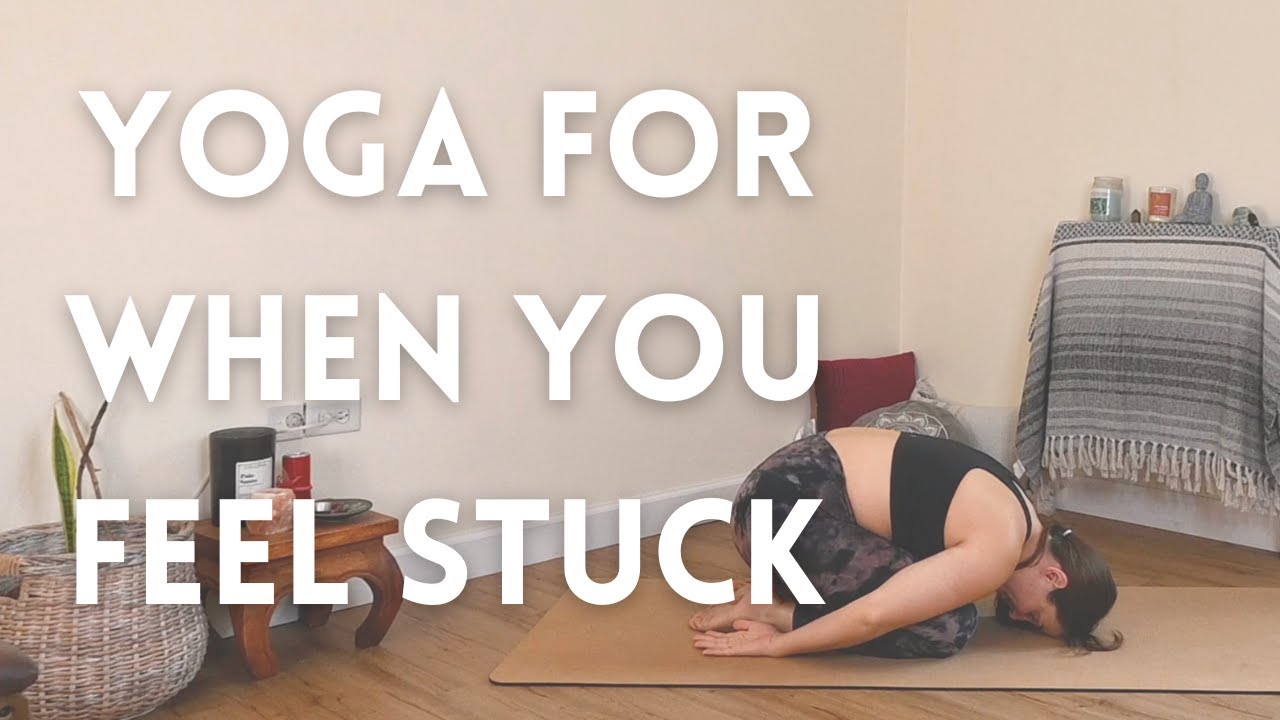 Yoga for Feeling Stuck - 5 Min Physical and Emotional Release - YouTube