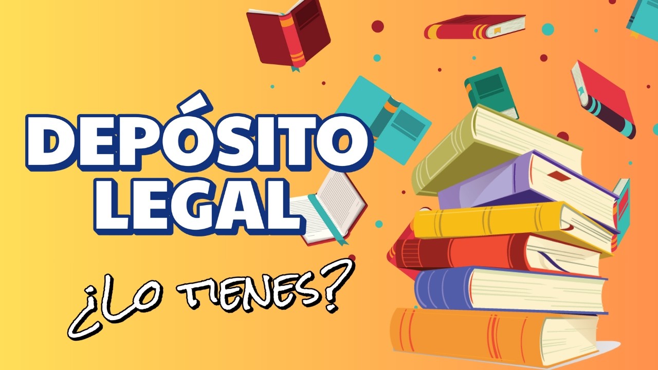 Registrar un libro en el Depósito Legal | Trámites legales. - YouTube
