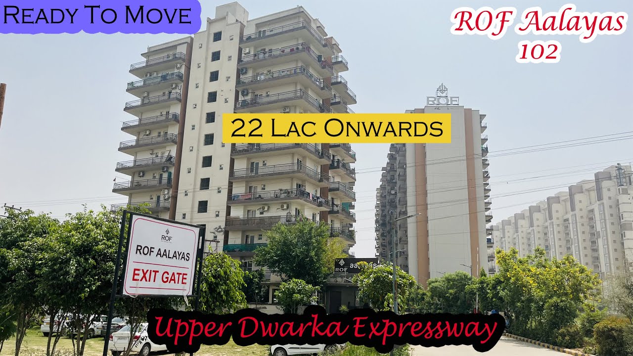 ROF Aalayas Sec 102 Gurgaon | Ready To Move | ROF Group Aalayas 102 ...