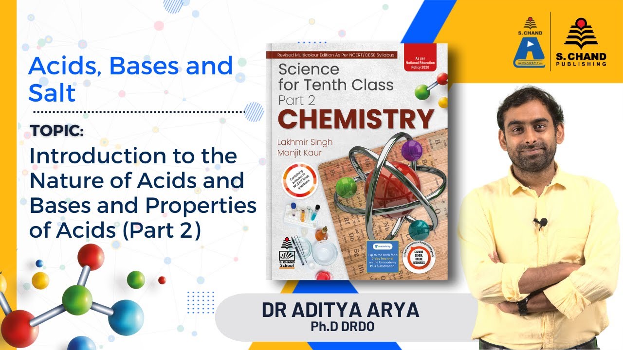 Class 10 | Chemistry | Introduction to the Nature of Acids and Bases ...