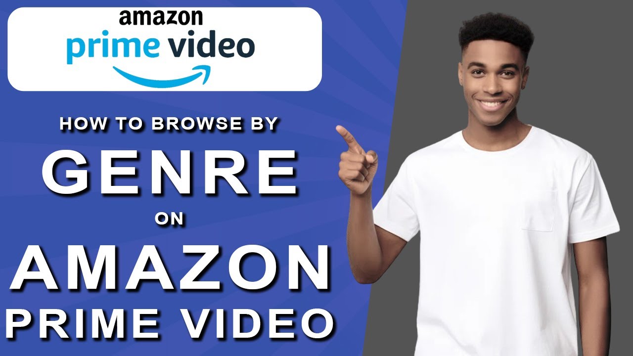 How to browse by genre on amazon prime video (2024) - YouTube