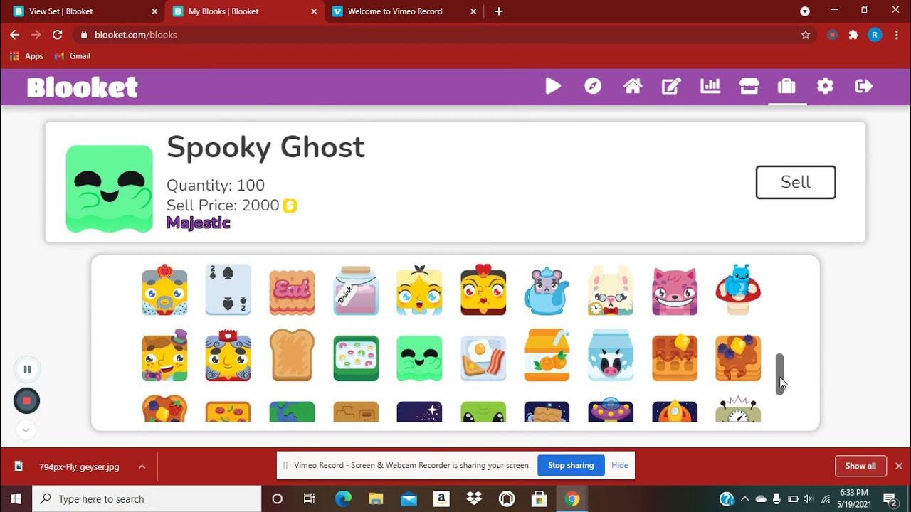 How to get the spooky ghost blooket - YouTube