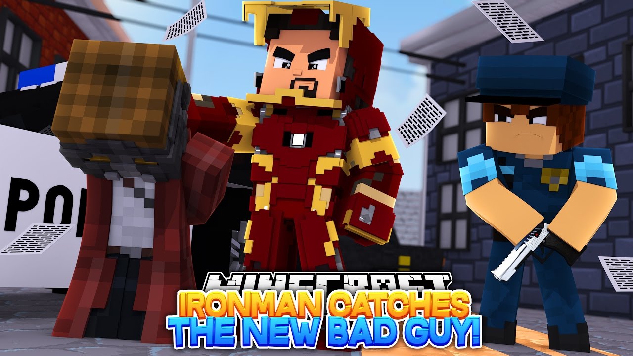 Minecraft Adventure - CAN IRONMAN AND JACK FINALLY CACTH THE NEW BAD ...