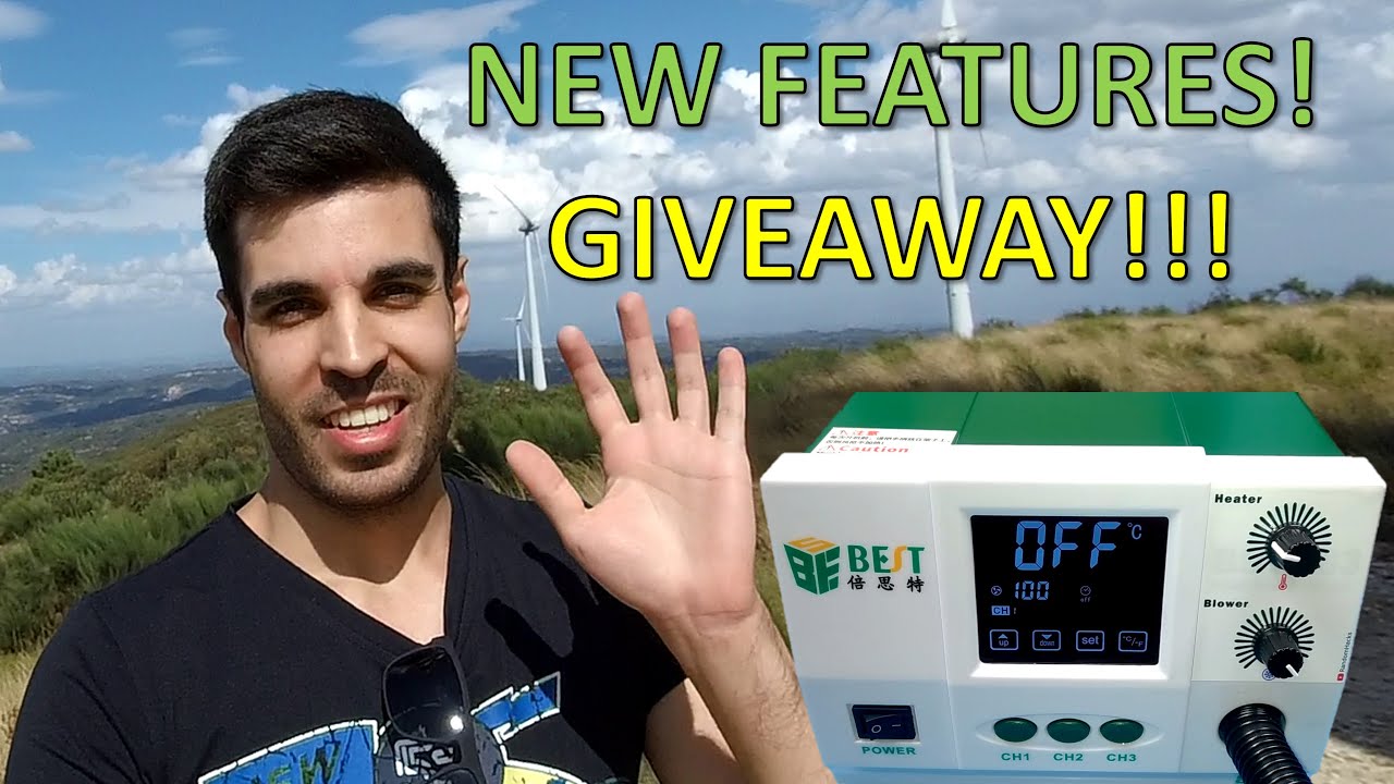 [GIVEAWAY] New features for the best BST-863 improvement board! - YouTube