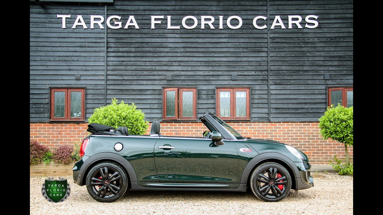 MINI Convertible John Cooper Works finished in Rebel Green - YouTube