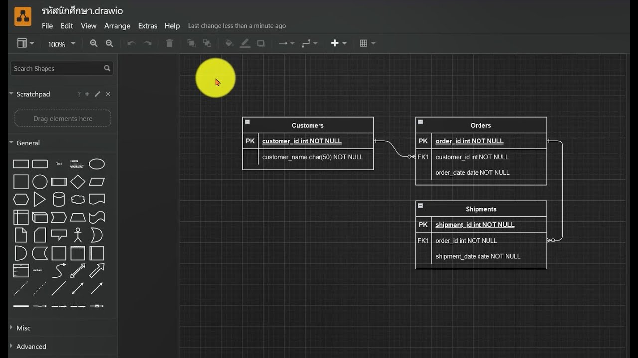 การติดตั้ง Diagram.net และใช้งานผ่าน Google Drive - YouTube