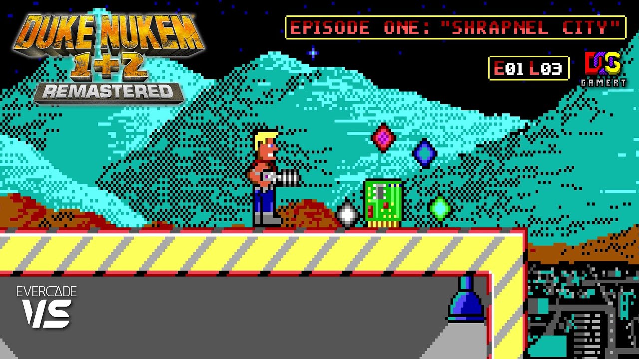 Duke Nukem 1 & 2 Remastered - Duke Nukem 1 - Episode 1: Level 3 (2023 ...