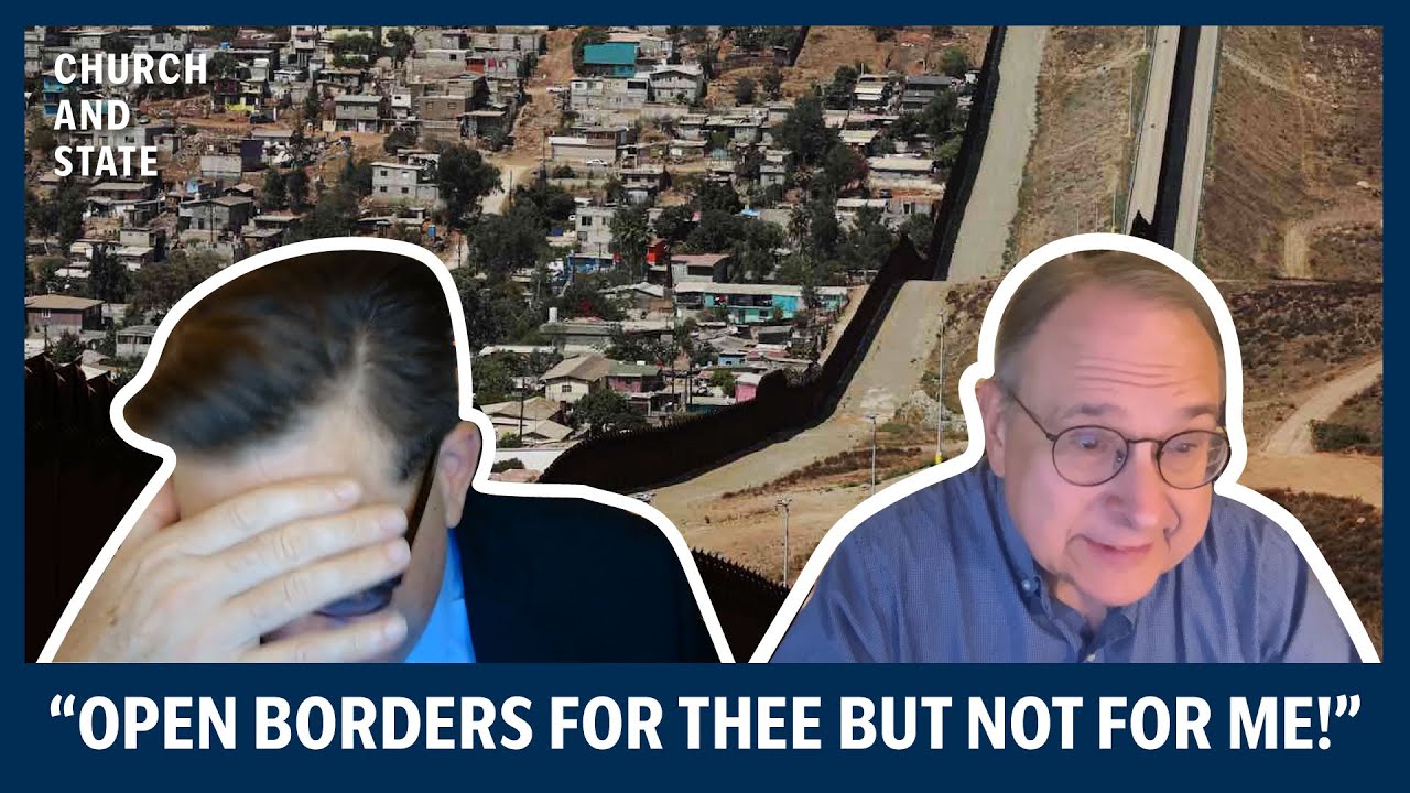 Open Borders For Thee and Not For Me. Sick Society Produces Sick People ...