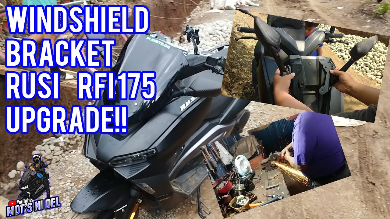 Rusi RFI 175/WINDSHIELD UPGRADE/UPGRADE SERYE #1 - YouTube