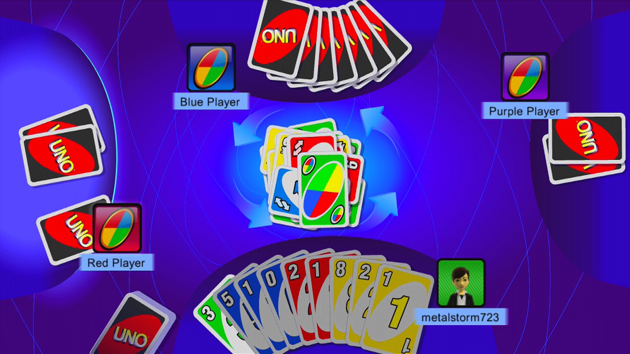 Let's Play Uno Xbox 360 Arcade Gameplay 3 - YouTube