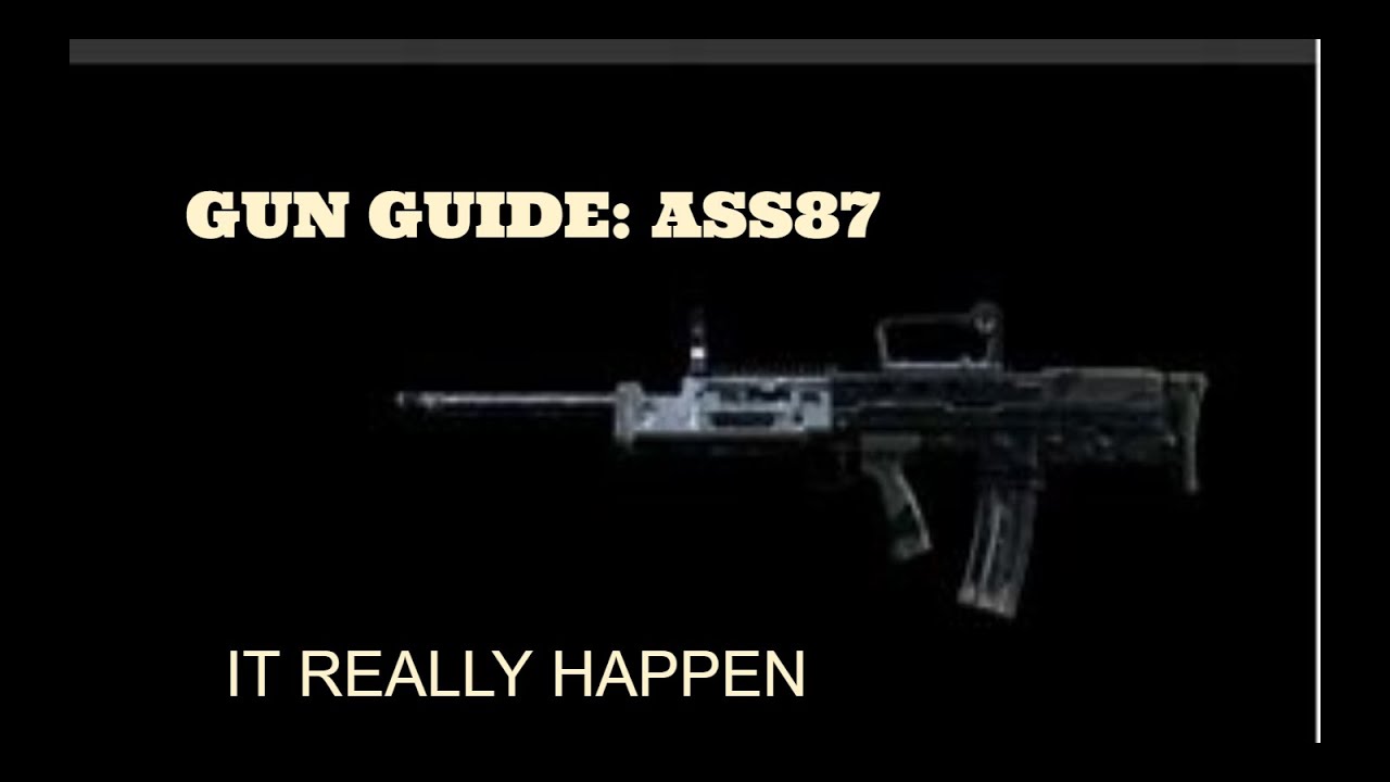 SA87 GUN GUIDE - YouTube