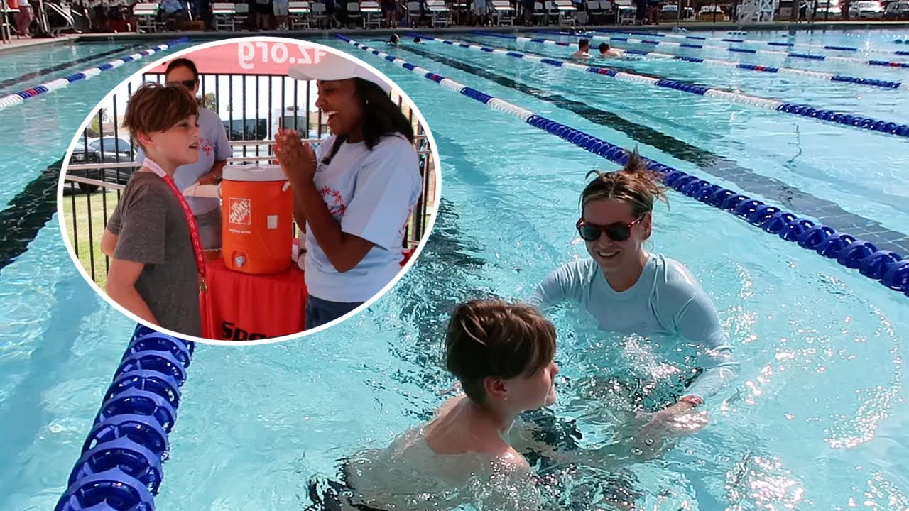 GAVIN'S FIRST SWIM COMPETITION! | SPECIAL OLYMPICS | AUTISM FAMILY ...