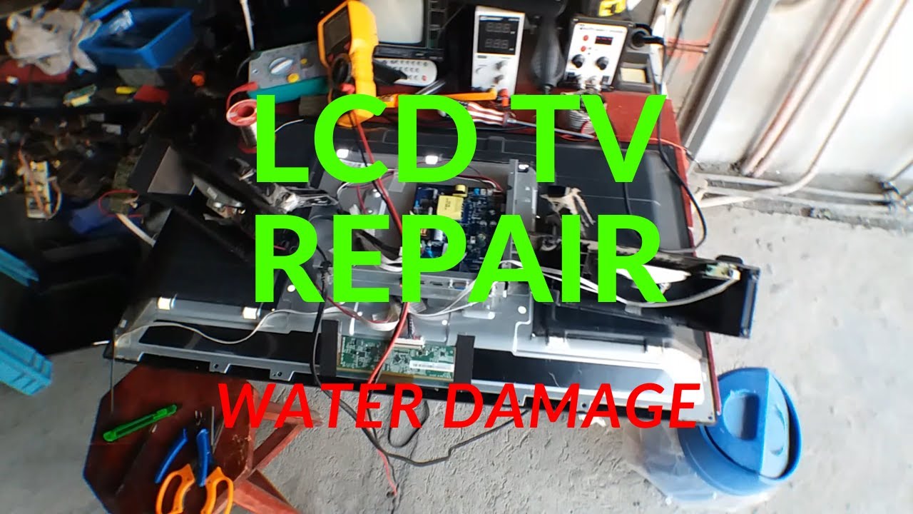 XENON LCD TV REPAIR WATER DAMAGE | XENON 32 INCHES TV - YouTube