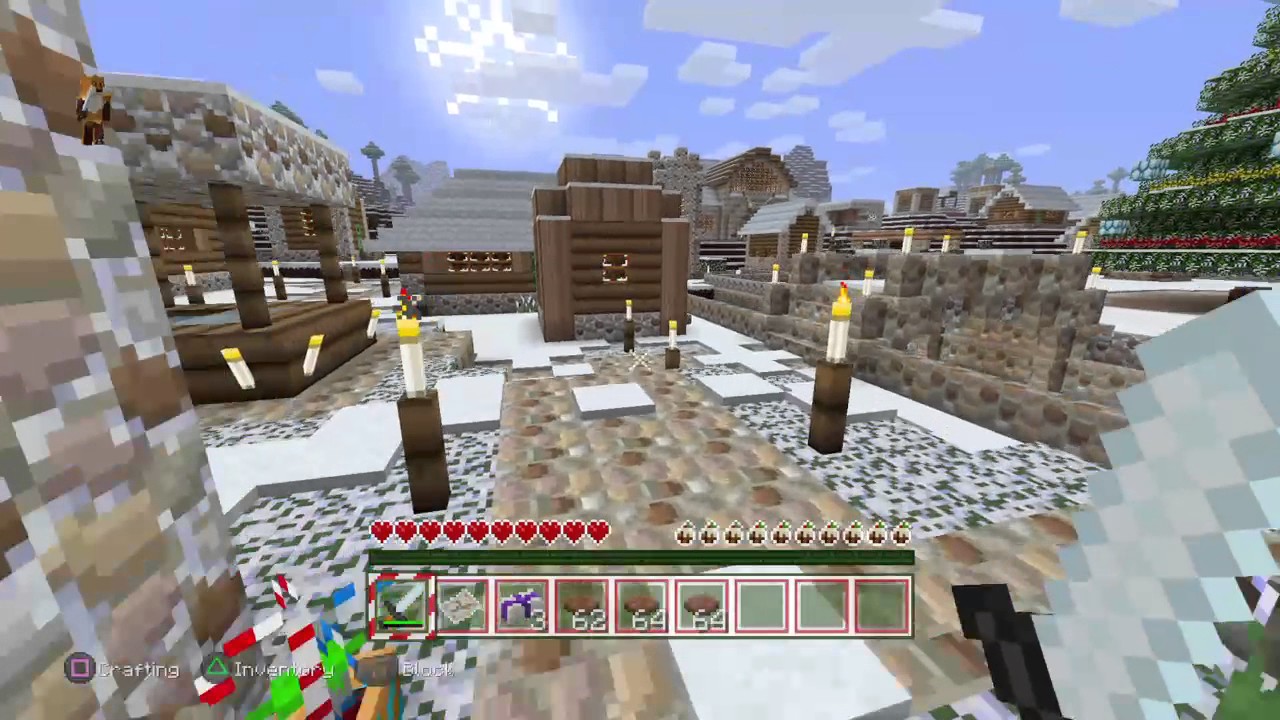 Minecraft Festive world w/Harry - YouTube