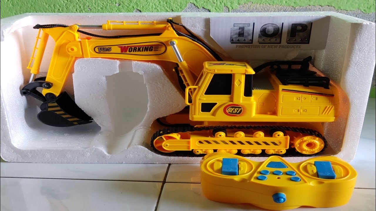 UNBOXING EXCAVATOR, Mobil Beko - YouTube