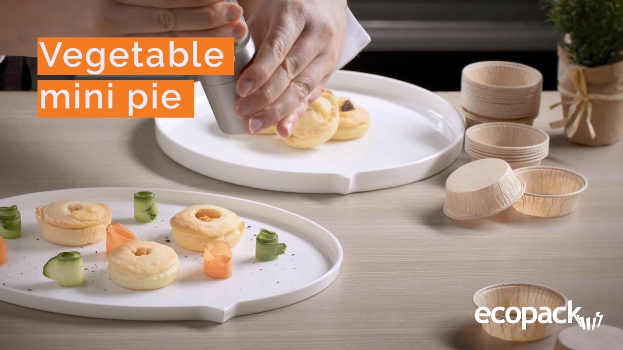 Vegetable mini pie recipe (ENG) - YouTube